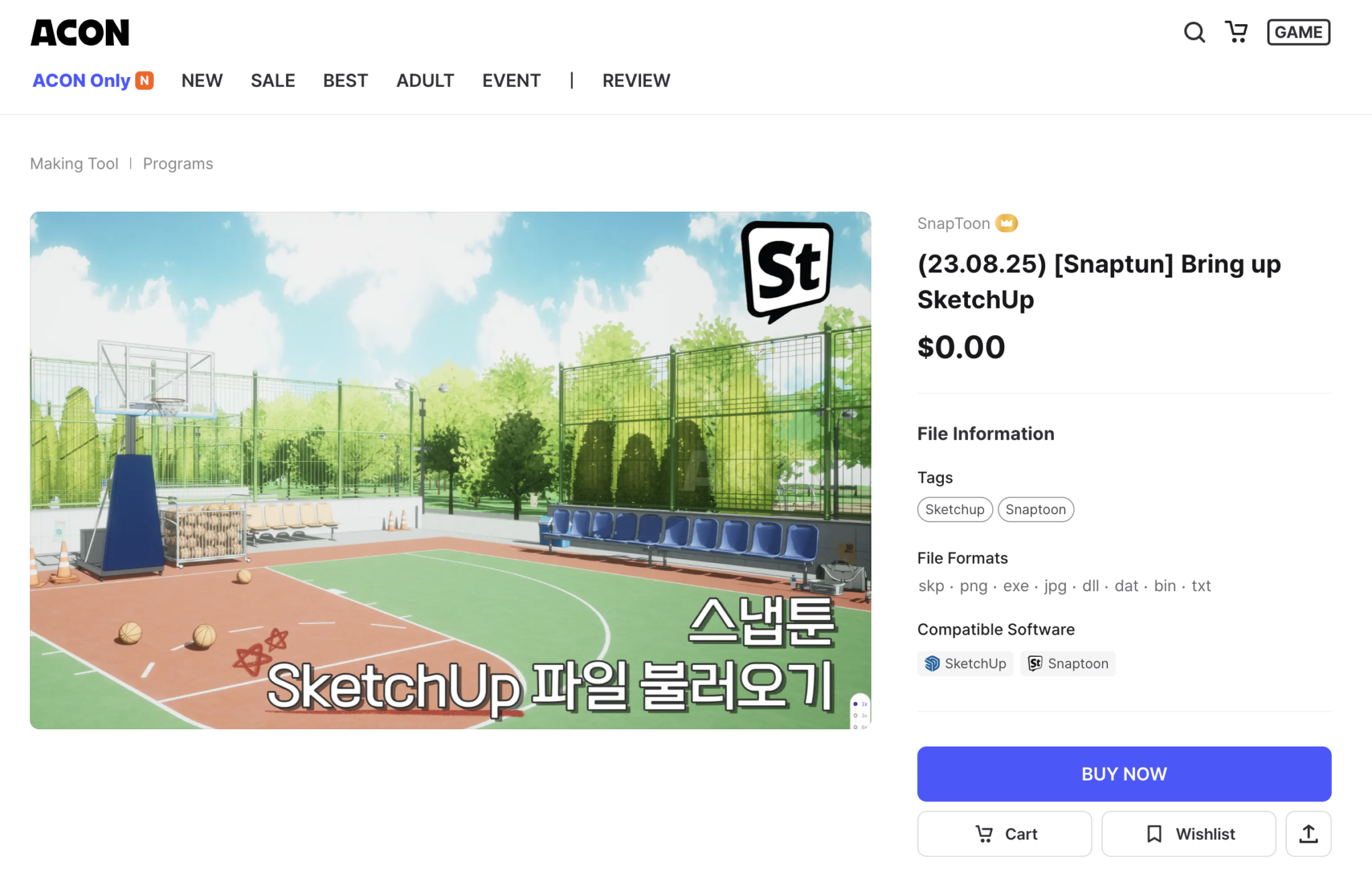 Using ACON3D, SketchUp, and Snaptoon Together for Webtoon Backgrounds ...