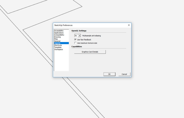 How to Fix aliasing in Sketchup ? - How to SketchUp
